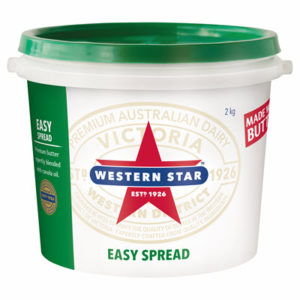 WESTERN STAR Easy Spread Butter 2kg - Melbourne Food Service